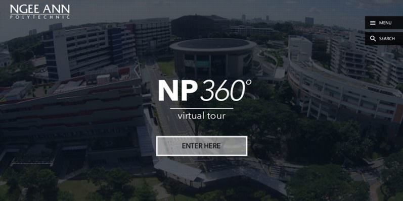 360 Virtual Tour for Ngee Ann Polytechnic in Singapore